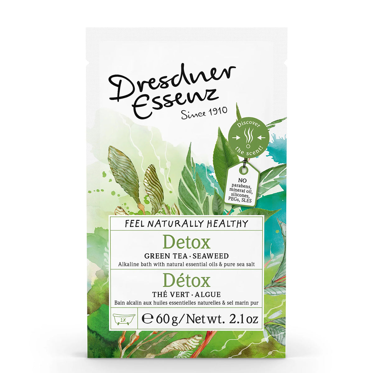 Packet Bath Green Tea & Seaweed — Peppercorn