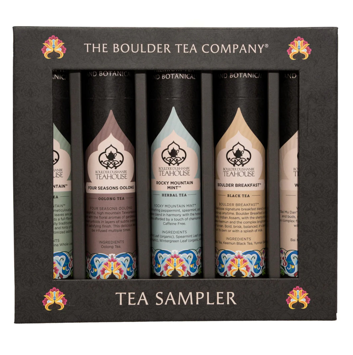 Tea Sampler Boulder — Peppercorn