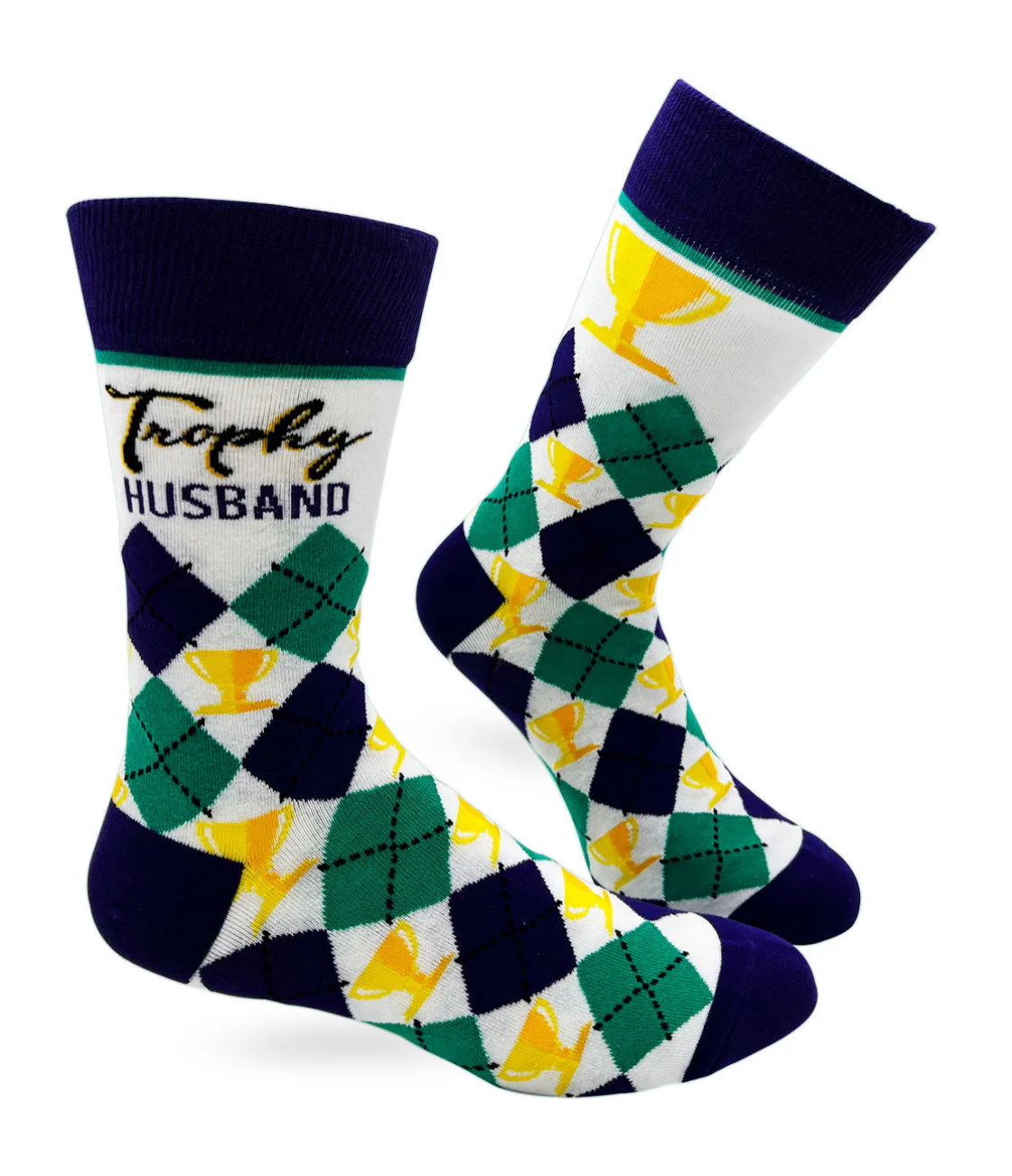 Sock Crew Men Trophy Husband — Peppercorn