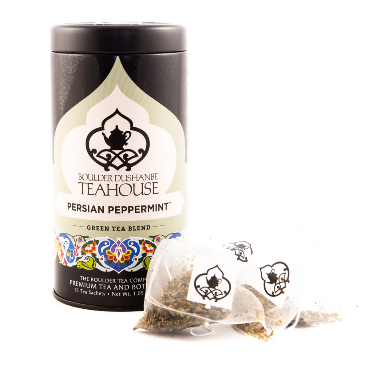 Tea Sachet Persian Pmint Green — Peppercorn