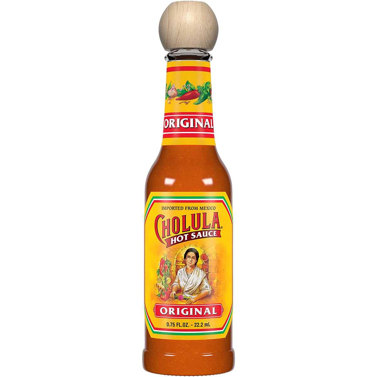 Mini Cholula Original Hot Sauce — Peppercorn